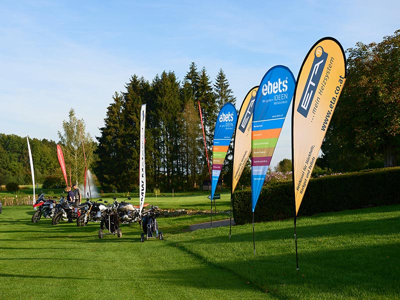 Have beach flag custom printed for your outdoor advertising